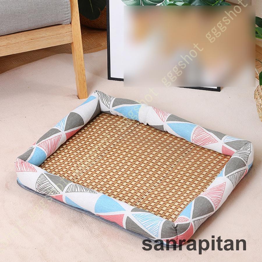 ペットベッド ペットベット 夏 夏用 接触冷感 冷感生地 高反発 冷感マット 涼しい クール 冷感 犬ベット ベッド ペット ソファー 熱中症予防 小型犬 チワワ : petto06-1215 ...