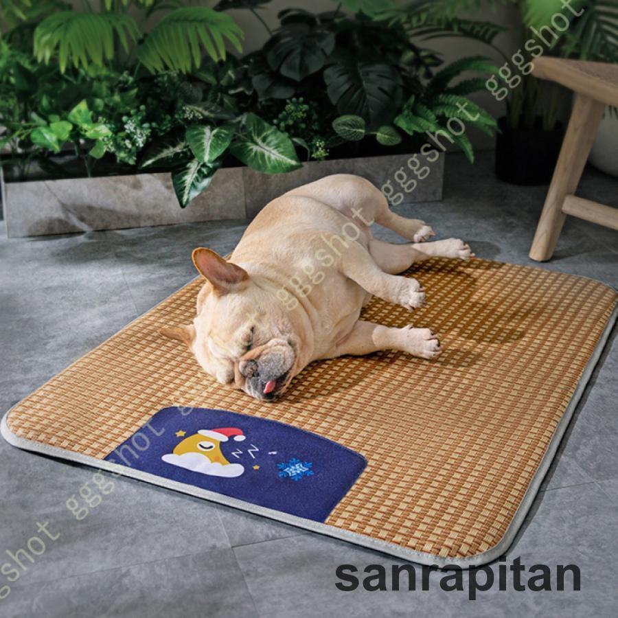 ペットベッド 夏用 ベッド ペット用ひんやりマット クールマット 大型犬 小型 犬 夏 犬ベッド 噛む予防 滑り止 冷却マット 猫 ペットマット マット 夏用猫用 : petto06-122 ...
