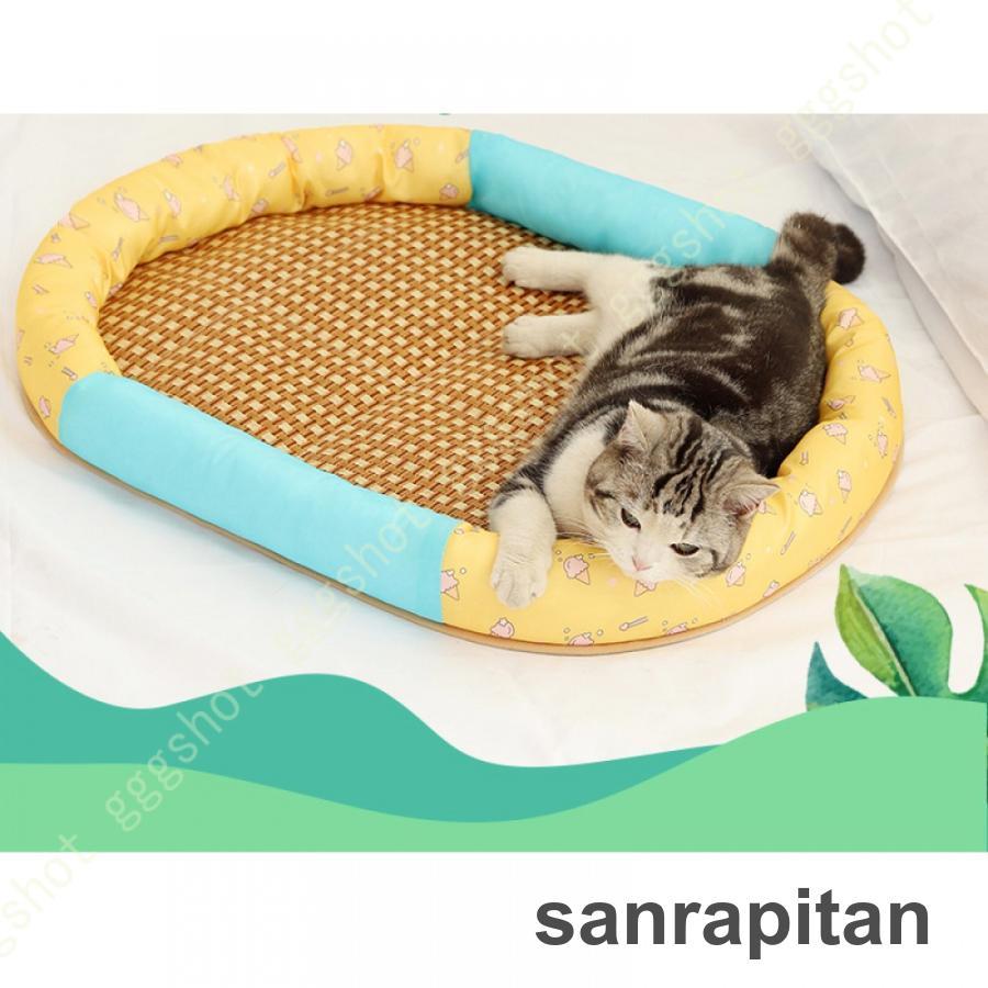 犬 猫 ソファ ベッド ペットベッド 夏用 小型犬用 犬用ベッド ドッグ キャット クッション 通年 タイプ 洗える 通気性いい 寝床 ペット用品 中小型犬/猫用 : petto06-1582 ...