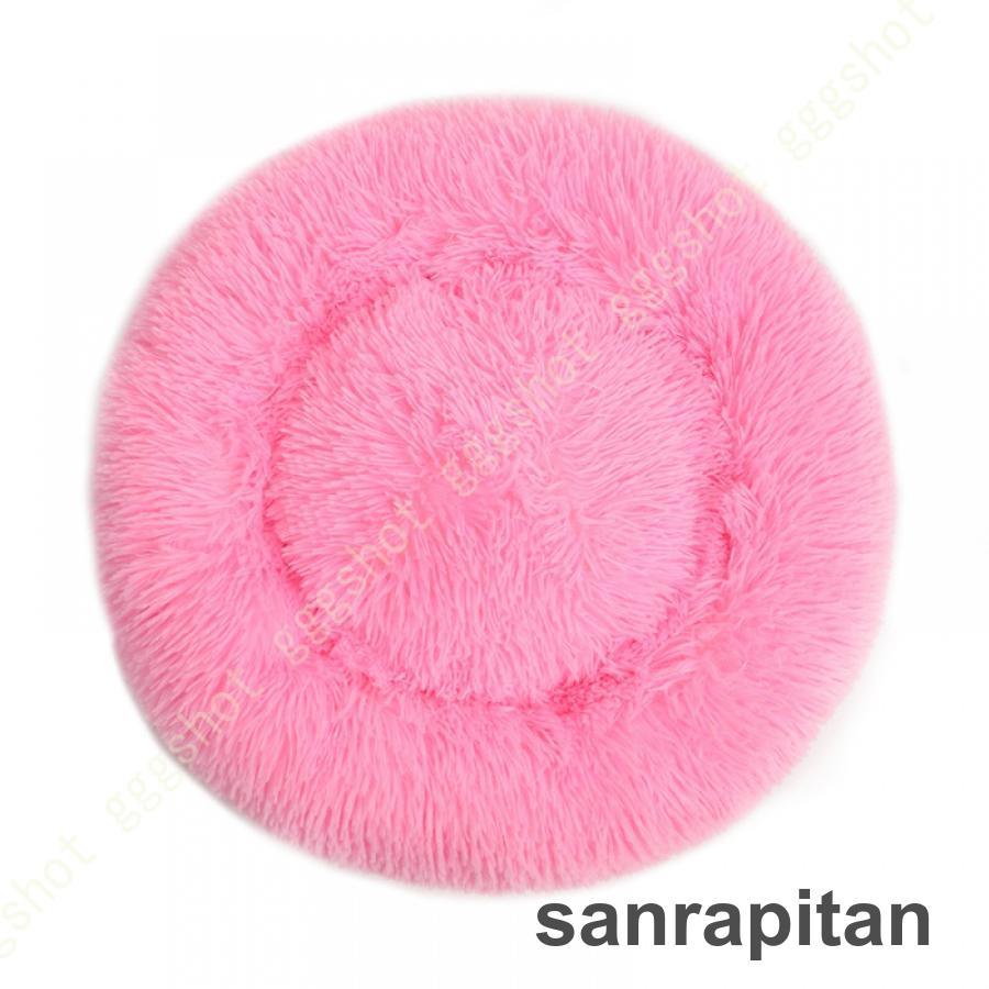 猫ベッド 通年 犬 ベッド ラウンドベッド ネコ 洗える ペットベッド 円型 小型犬・猫用 犬 クッション 枕付き 滑り止め オールシーズン 冬用ベッド : petto06-1733 : サン ...