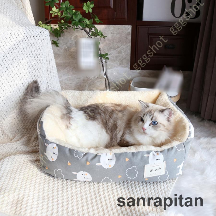 犬 ベッド ペットベッド ペットソファー 夏用 スクエア型 洗える 暑さ対策 生地 小中大型犬用 クッション 猫兼用 熱中症防 吸熱素材 : サンラびったん - 通販 - Yahoo!ショッピング