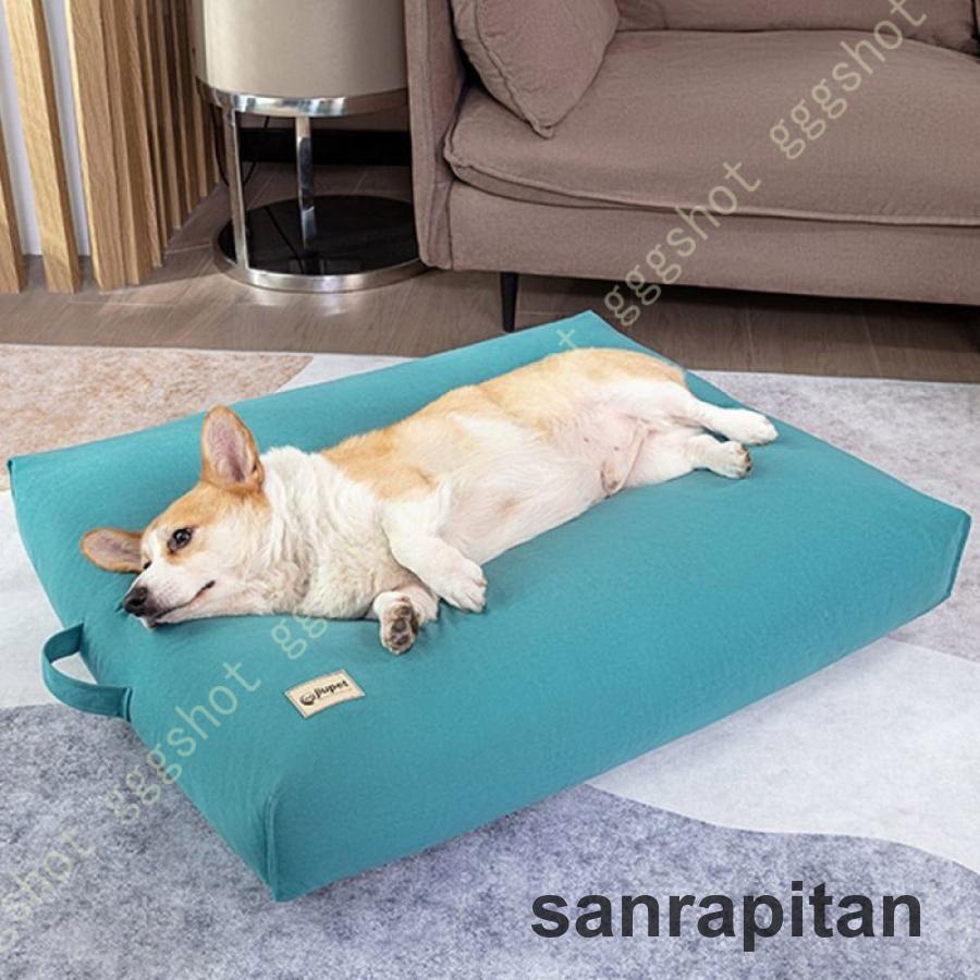 犬用ベッド クッション Mサイズ ピンクペット用クッション 犬 猫 ベッド クッション マット ふわふわ 滑り止め 犬ベッド ペットマット 暖か 寒さ対策 : petto06-3150 ...