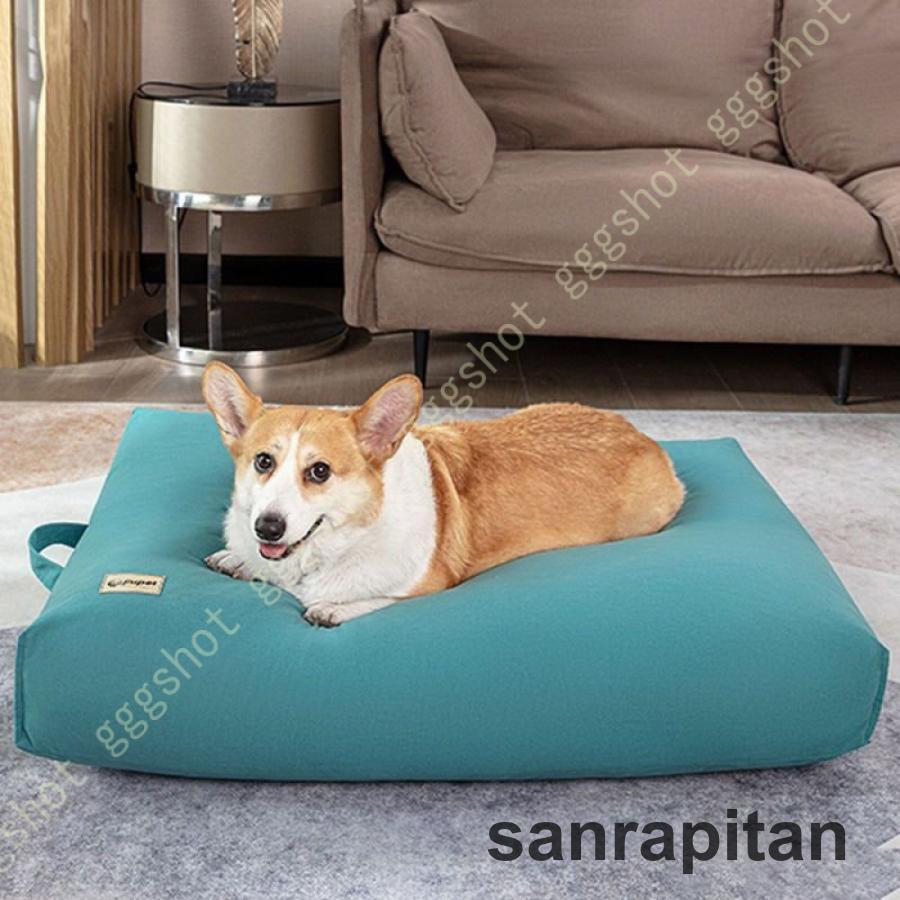 犬用ベッド クッション Mサイズ ピンクペット用クッション 犬 猫 ベッド クッション マット ふわふわ 滑り止め 犬ベッド ペットマット 暖か 寒さ対策 : petto06-3150 ...