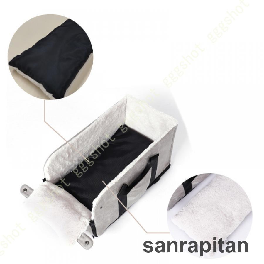 ドライブベッド ドライブボックス ペット用 ドライブシート 座席シート 車用ペットシート 小型犬 猫用 2way キャリーバッグ アームレスト 車載用 飛び出し防止 : petto06 ...