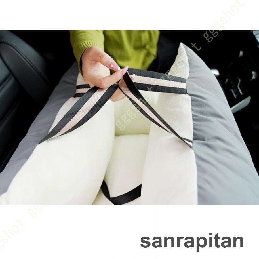 犬用ドライブベッド 助手席 防水 洗える 小型犬/中型犬車用ベッド ドライブボックス クッション 飛び出し防止 取り外し可能 軽自動車 ペットドライブシート : サンラびったん - 通販 ...