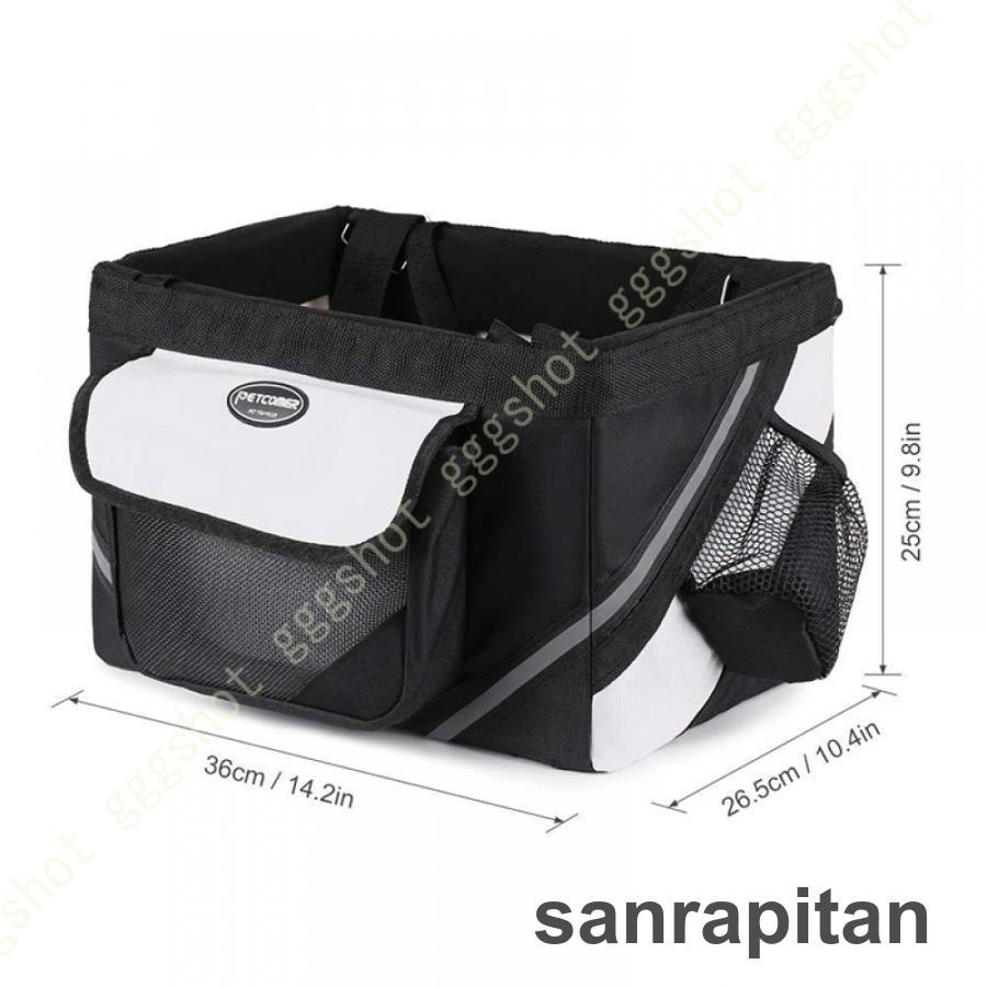 自転車 防水 フロントバッグ 取り付け簡単 脱着式 折り畳み自転車 通勤車等用 サイクリング ペット キャリーバッグ ショルダー マウンテンバイク クロスバイク : petto06-6736 ...