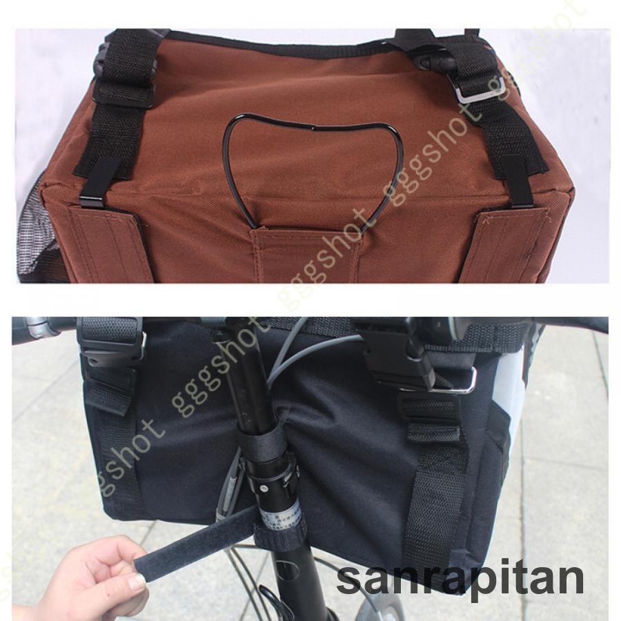 自転車 防水 フロントバッグ 取り付け簡単 脱着式 折り畳み自転車 通勤車等用 サイクリング ペット キャリーバッグ ショルダー マウンテンバイク クロスバイク : petto06-6736 ...