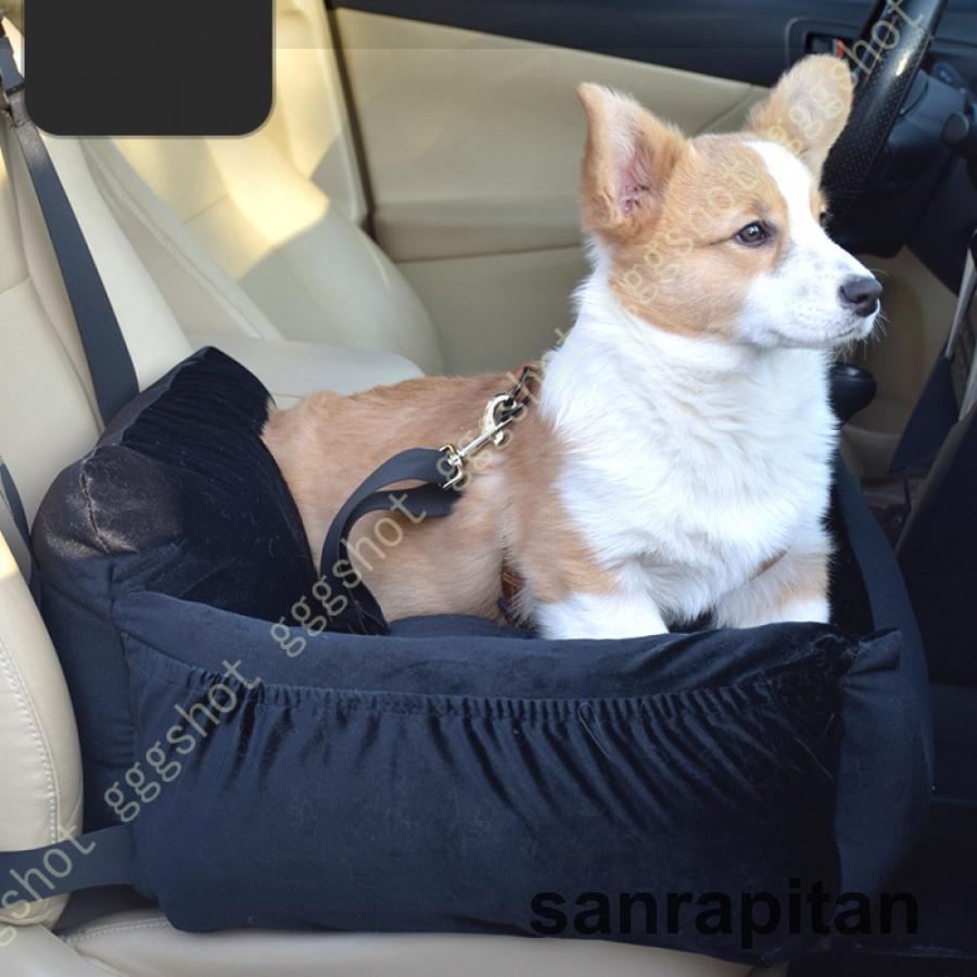 犬用 ドライブボックス キャリーバッグ 2way 小型犬 猫 ペット 犬用ドライブベッド 車用 ドライブベッド おしゃれ ペットベッド ペットシート 座席シート : petto06-6753 ...