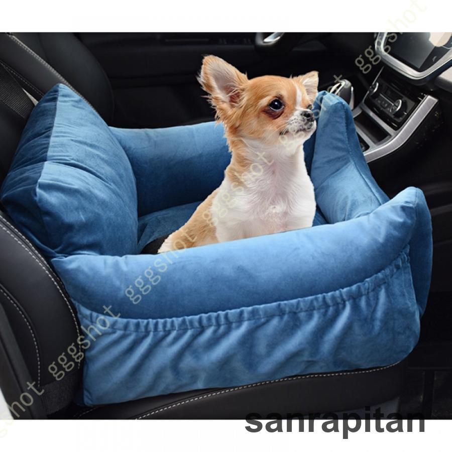 犬用 ドライブボックス キャリーバッグ 2way 小型犬 猫 ペット 犬用ドライブベッド 車用 ドライブベッド おしゃれ ペットベッド ペットシート 座席シート : petto06-6753 ...