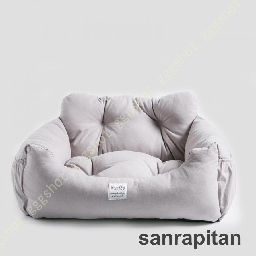 犬用 ドライブボックス キャリーバッグ 2way 小型犬 猫 ペット 犬用ドライブベッド 車用 ドライブベッド おしゃれ ペットベッド ペットシート 座席シート : petto06-6762 ...