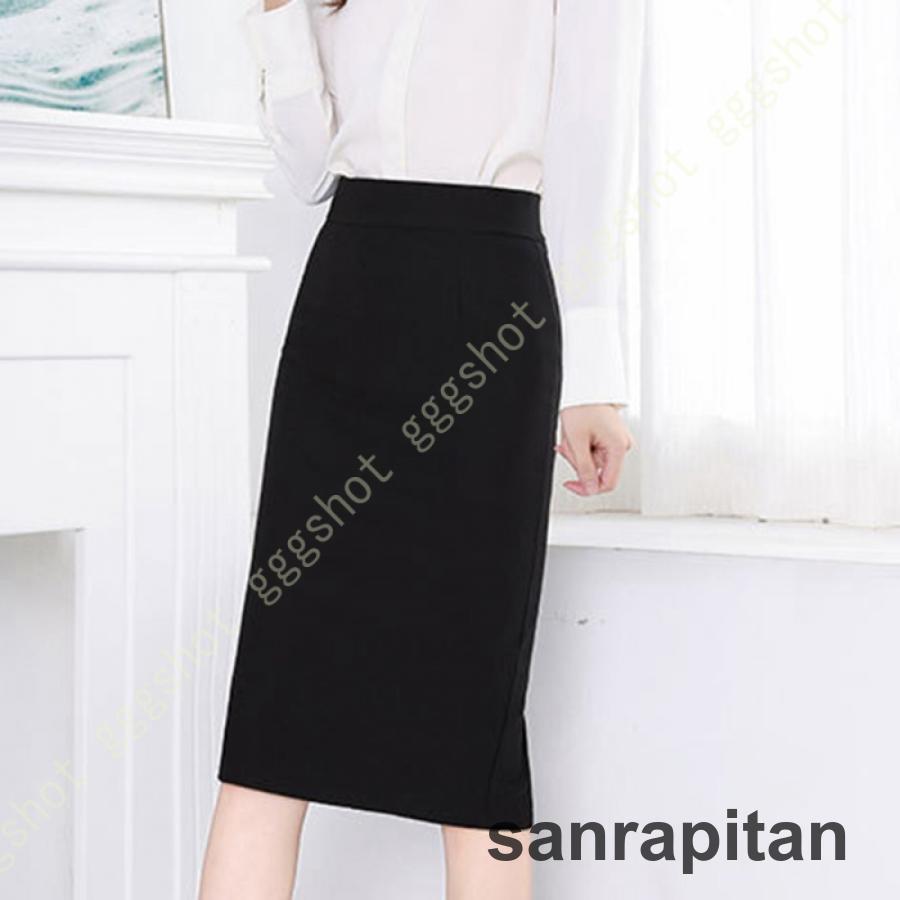 スカート ミニ タイトスカート ひざ丈スカート ペンシルスカート 美脚 タイト ひざ丈 スカート 美尻 夏 黒 ハイウェスト OL レディース 膝丈スカート : qunzi1-2193 ...