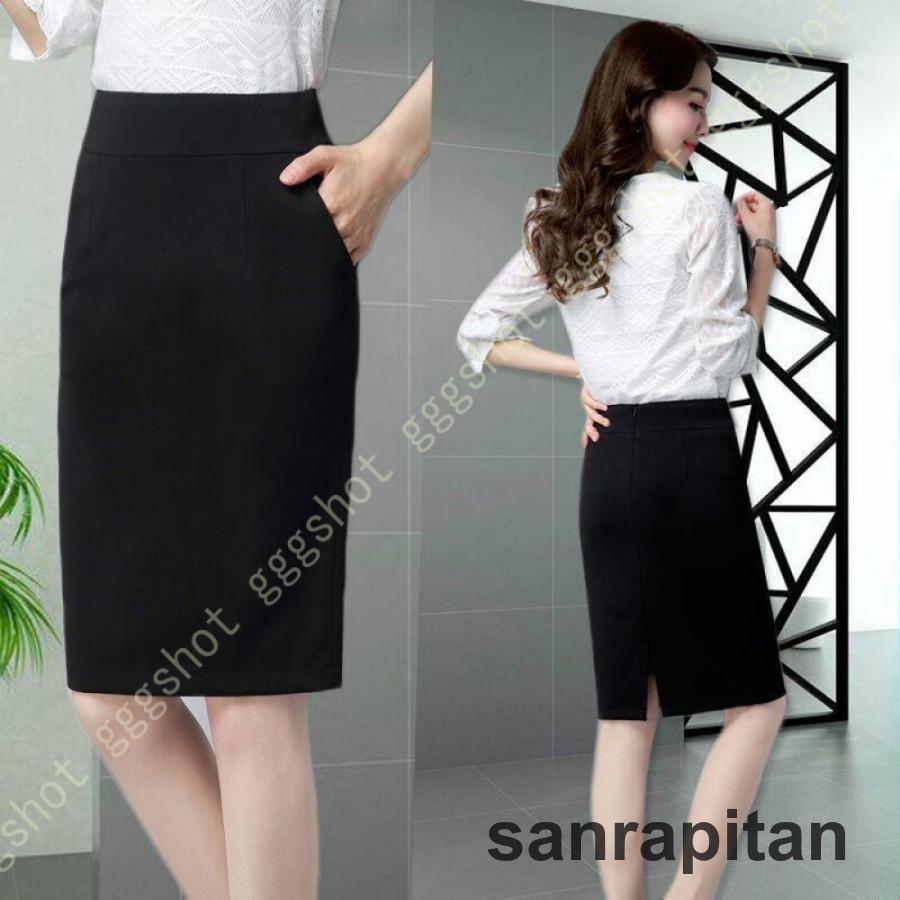 スカート ミニ タイトスカート ひざ丈スカート ペンシルスカート 美脚 スリット ひざ丈 スカート 美尻 夏 黒 ハイウェスト OL レディース 膝丈スカート : qunzi1-2196 ...