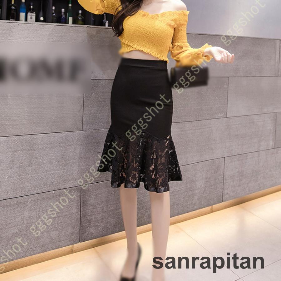 レディース 夏スカート ボwzq タイト スカート 膝丈 ミニ オフィスカジュアル フォーマル 春 夏 レース スカート 大人 かわいい おしゃれ OL : qunzi1-248 : サンラ ...