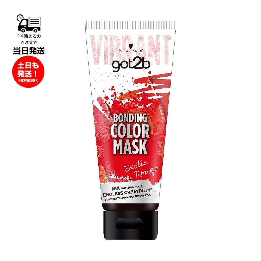 got2b ボンディング・カラーマスク エキゾチックルージュ 180g ゴットゥービー ヘアカラー :7361-00003a390489:サンレイプロ(インボイス登録店) - 通販 ...