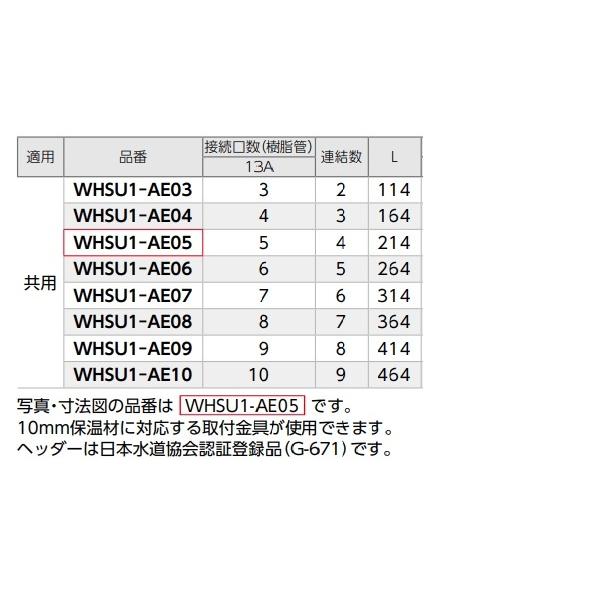 ダブルロックジョイントP 回転ヘッダー ウレタン保温材付 WHSU1-AE05 5口 IN 13A×OUT 13A オンダ製作所 : サンサン ...