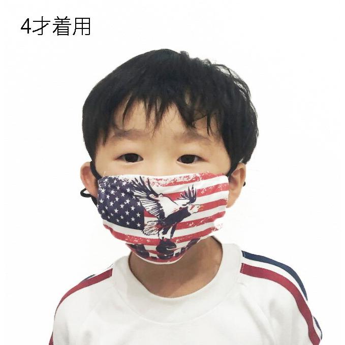 The Sar-Spangled Banner Mask アメリカ国旗マスク3種類から選べます。大人用 子供用 星条旗 : Sansa ...
