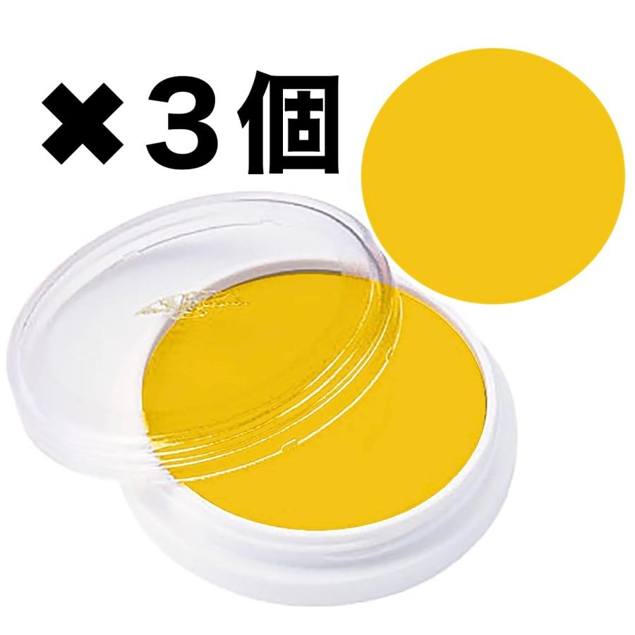 3個セット★送料無料★ 三善 ライニングカラー 「10番・イエロー 3個セット」（ポイントカラー、舞台メイク 特殊メイク、ボディペイント） : 三生善縁 - 通販 - Yahoo!ショッピング