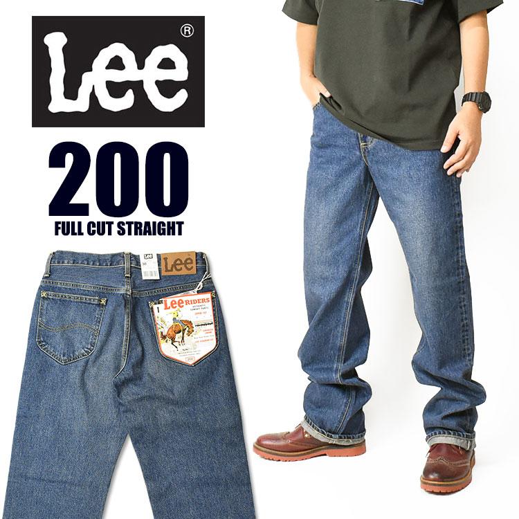 Lee リー 200 FULL CUT フルカット ユーズドブルー RIDERS Lee リー 200 FULL CUT フルカット ユーズドブルー RIDERS