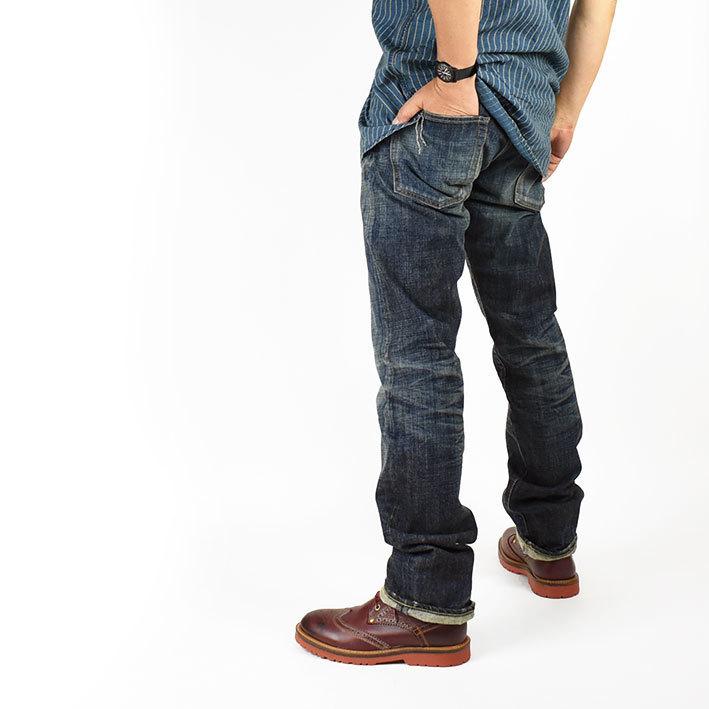 エターナル（ETERNAL） メンズジーンズ ローライズストレートパンツ レギュラーストレート デニム 日本製 52291-1 : JEANS ...