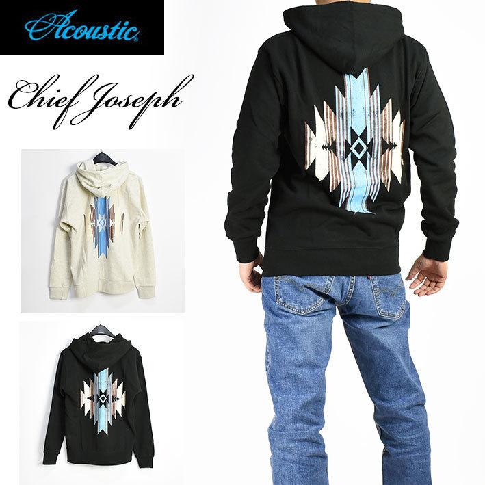 Acoustic ACOUSTIC アコースティック スウェットパーカー CHIEF Acoustic ACOUSTIC アコースティック スウェットパーカー CHIEF