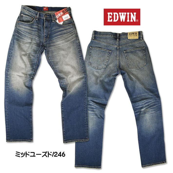EDWIN エドウィン XV レギュラーストレート EXCLUSIVE VINTAGE メンズ ジーンズ ストレッチデニム EXV403 : JEANS-SANSHIN - 通販 ...