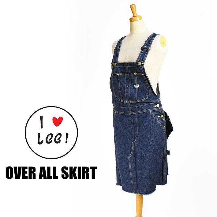 Lee セール! リー レディース オーバーオール スカート OVERALL Lee セール! リー レディース オーバーオール スカート OVERALL