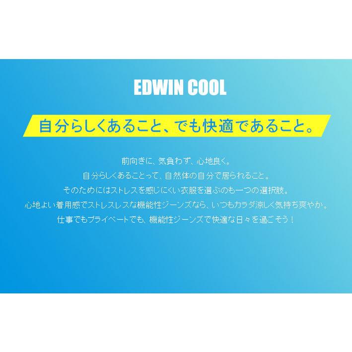 EDWIN エドウィン クールジーンズ COOL FLEX ドライメッシュ 涼しい、サラサラ、気持ちいい。 夏のジーンズ メンズ ストレッチ ECF03 : JEANS-SANSHIN ...