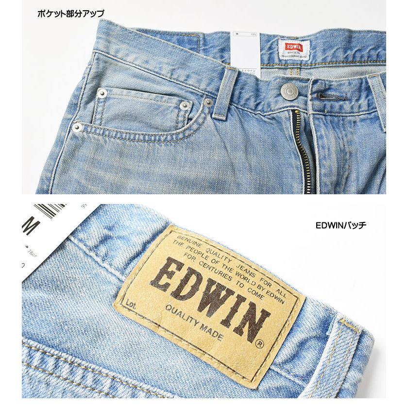 EDWIN（エドウィン） デニム ショートパンツ ハーフパンツ ショーツ メンズ ジーンズ 春 夏 EMS008 : JEANS-SANSHIN - 通販 - Yahoo!ショッピング