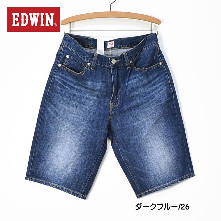 EDWIN エドウィン デニム ショートパンツ ハーフパンツ ショーツ メンズ ジーンズ 春 夏 EMS008 : JEANS-SANSHIN - 通販 - Yahoo!ショッピング