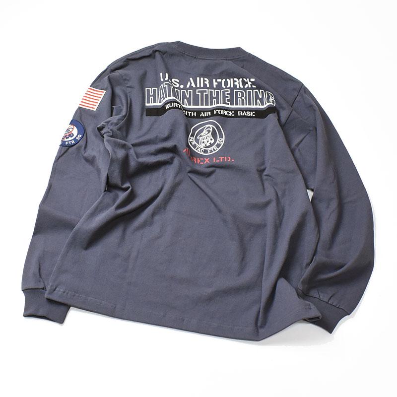 AVIREX アビレックス 長袖 Tシャツ HAT IN THE RING ミリタリー AVIREX アビレックス 長袖 Tシャツ HAT IN THE RING ミリタリー