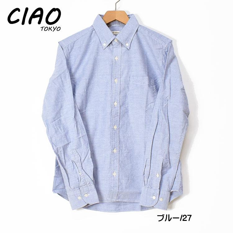 CIAO Ciao チャオ オックスフォード ボタンダウンシャツ メンズ CIAO Ciao チャオ オックスフォード ボタンダウンシャツ メンズ