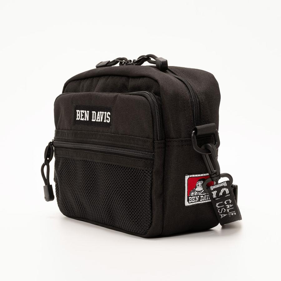 BEN DAVIS ben davis ベンデイビス ショルダーバッグ レディース メンズ 斜めがけ 大きめ 50代 大容量 軽量 ブランド おしゃれ 40代 軽い 旅行 フェス 黒 BDW ...
