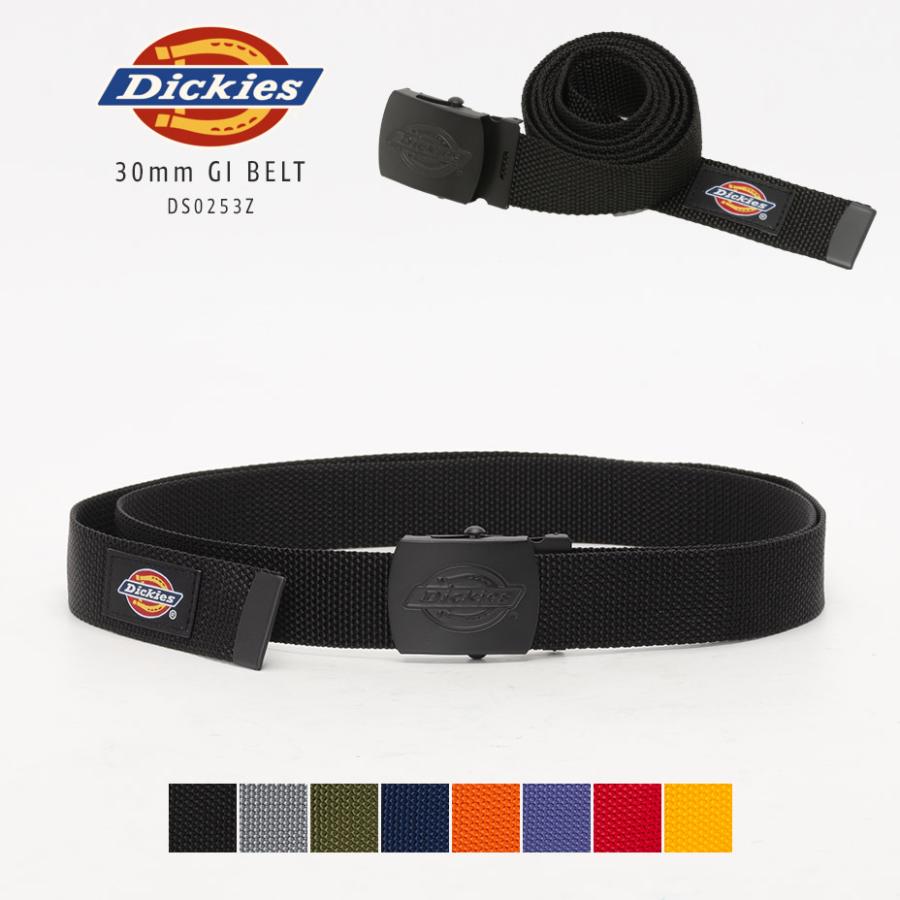 Dickies DICKIES ディッキーズ ベルト ガチャベルト ロゴ メンズ レディース ロング 穴レス 穴なし 30mm カラーベルト 日本製 国産 : 靴のSVEC - 通販 ...