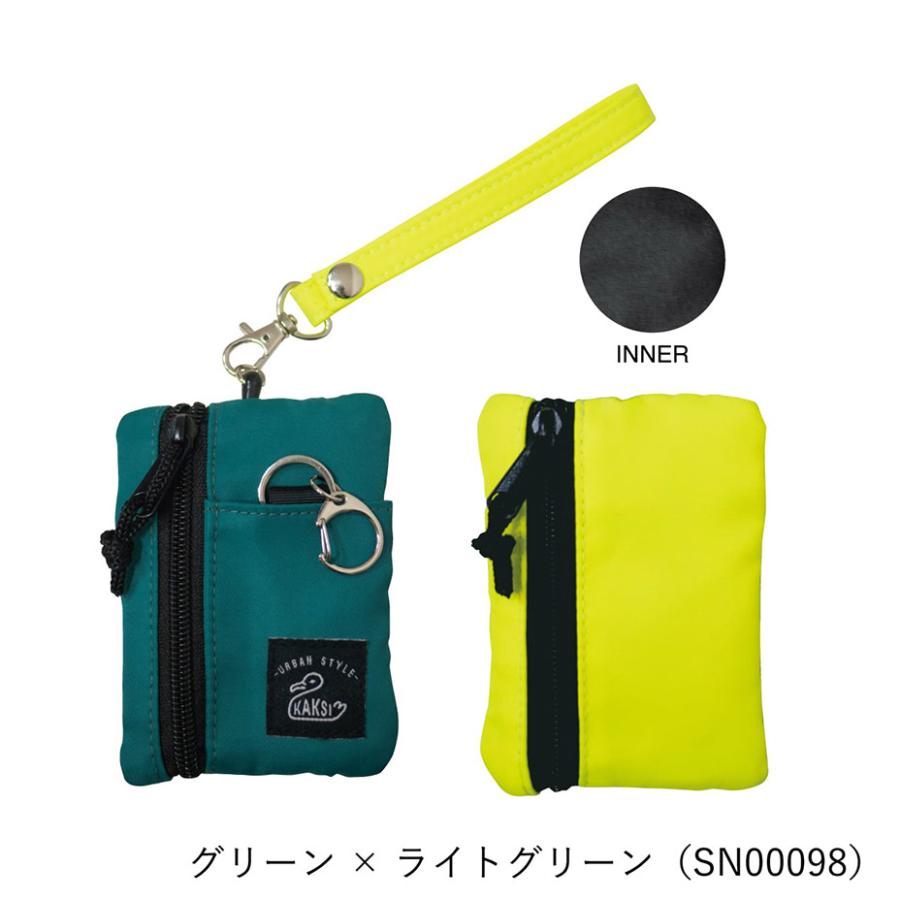 KAKSI パスケース リール付き パスケース付き 財布 メンズ レディース 定期入れ カードホルダー カードケース コインケース ミニ財布 小銭 ミニウォレット 小物入れ : 靴のSVEC ...