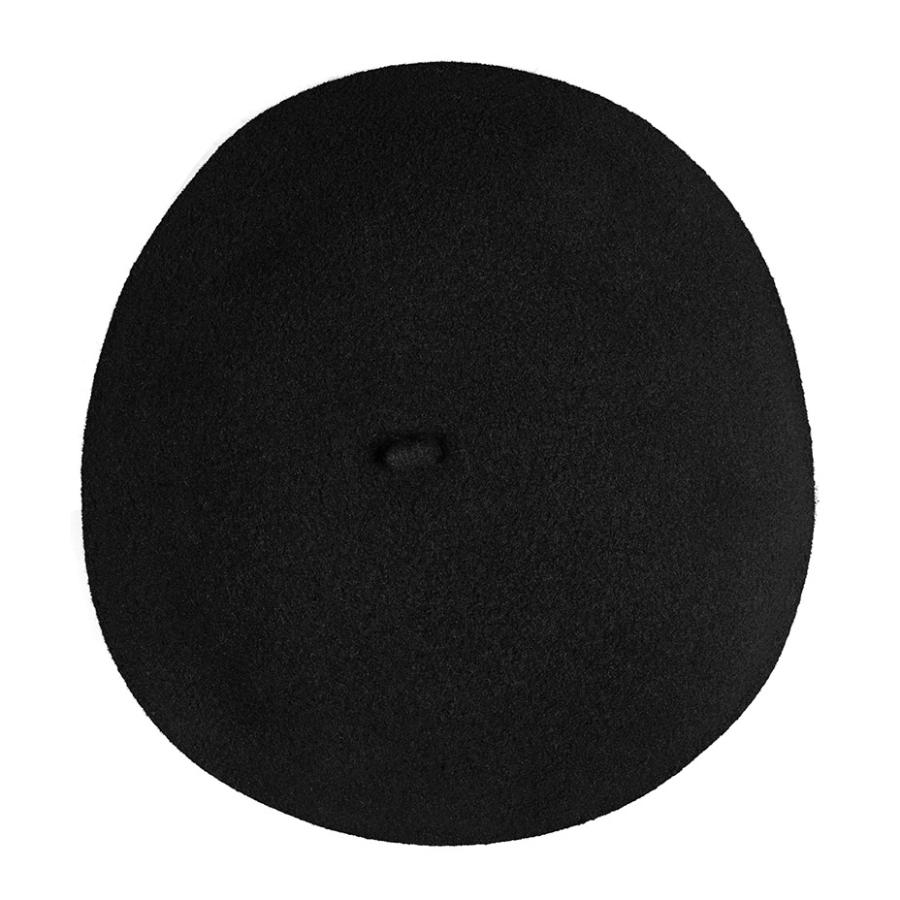 LAULHERE ハンチング レディース メンズ 男女兼用 ウール 帽子 おしゃれ ロレール 可愛い 無地 シンプル ユニセックス ブラック 黒 OLORON オロロン : 靴のSVEC ...