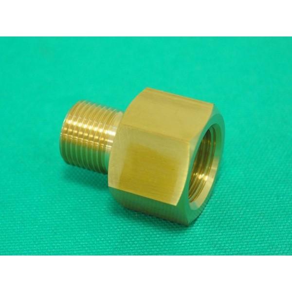 アルゴン調整器用入口側変換アダプター W22-14山(右) メス+3/4-16UNFオス : 溶接用品プロショップ SANTEC - 通販 - Yahoo!ショッピング