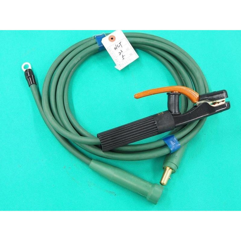 緑色ホルダー5M / WCT22 溶接ケーブルセット・ピン式(JA300)仕様 ケーブルジョイント付【組み立て/取付済み・完成品】 : 溶接用品プロショップ SANTEC - 通販 ...