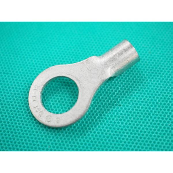 【即日発送/平日14時迄】ターミナル R14-12 銅線用裸圧着端子 14mm2ケーブル 12mm穴 1個 : 溶接用品プロショップ ...