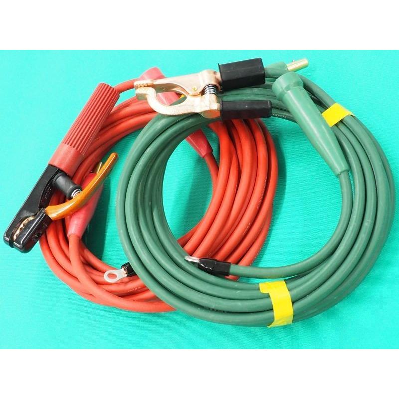 ダイヘン 赤色ホルダー10M 緑色アース5M / WCT22 溶接ケーブルセット・ピン式(JA300)仕様 ケーブルジョイント付【組み立て/取付済み・完成品】 : 溶接用品プロショップ ...