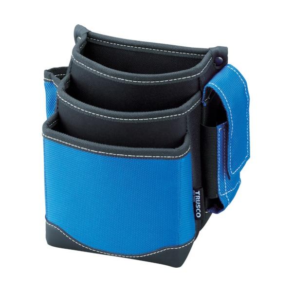 TRUSCO 腰袋 3段 携帯電話ホルダー付き ブルー TWP3-BL [365-6209] : 溶接用品プロショップ SANTEC - 通販 - Yahoo!ショッピング