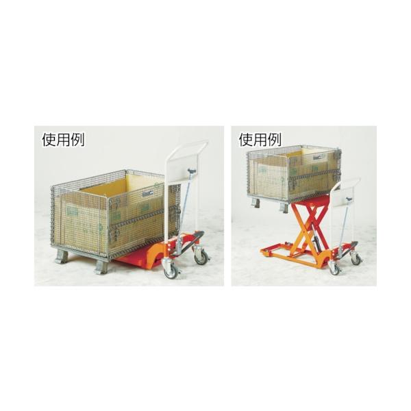 TRUSCO ハンドリフター 100kg 720X400 低床式 HLF-S100-80L [454-2037] 取寄品 : 溶接用品プロ ...