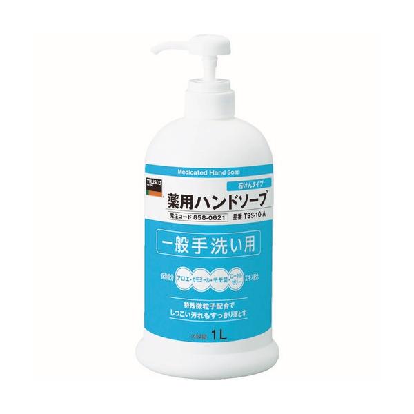 TRUSCO中山 TRUSCO TSS-10-A 薬用ハンドソープ 石けんタイプ ポンプボトル 1.0L [858-0621] : 溶接用品プロショップ SANTEC - 通販 - Yahoo ...