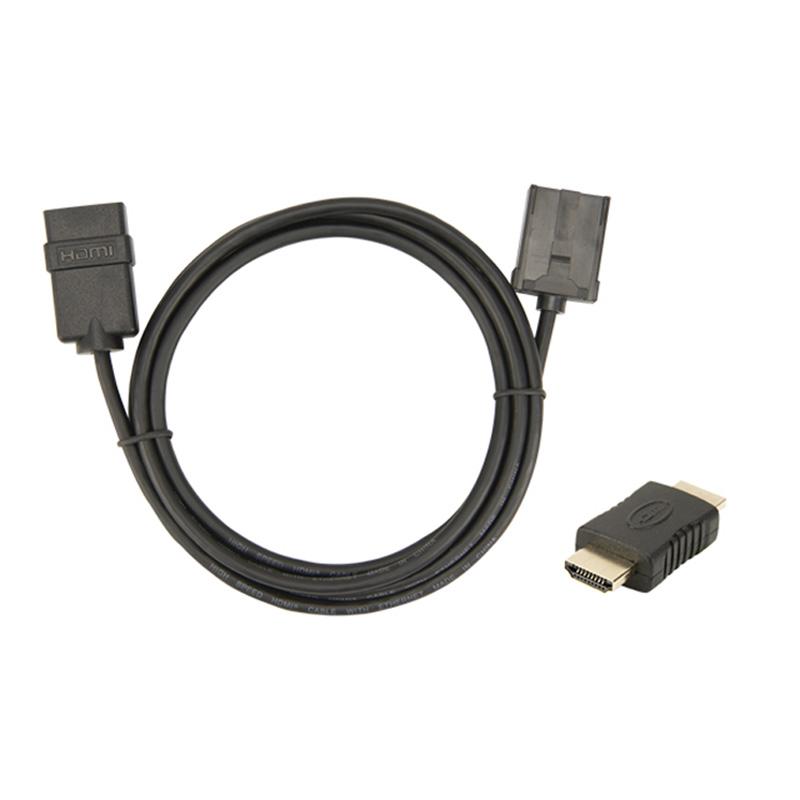 HDMI変換ケーブル 車載ナビ用のHDMIタイプE端子を一般的なHDMIタイプA端子に変換するケーブル AV003 Data System(データシステム) :AV003:雑貨・Outdoor ...