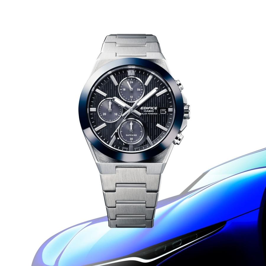 EDIFICE（CASIO） EDIFICE セラミックベゼル Solar Powered Chronograph EFS-S650YD ...