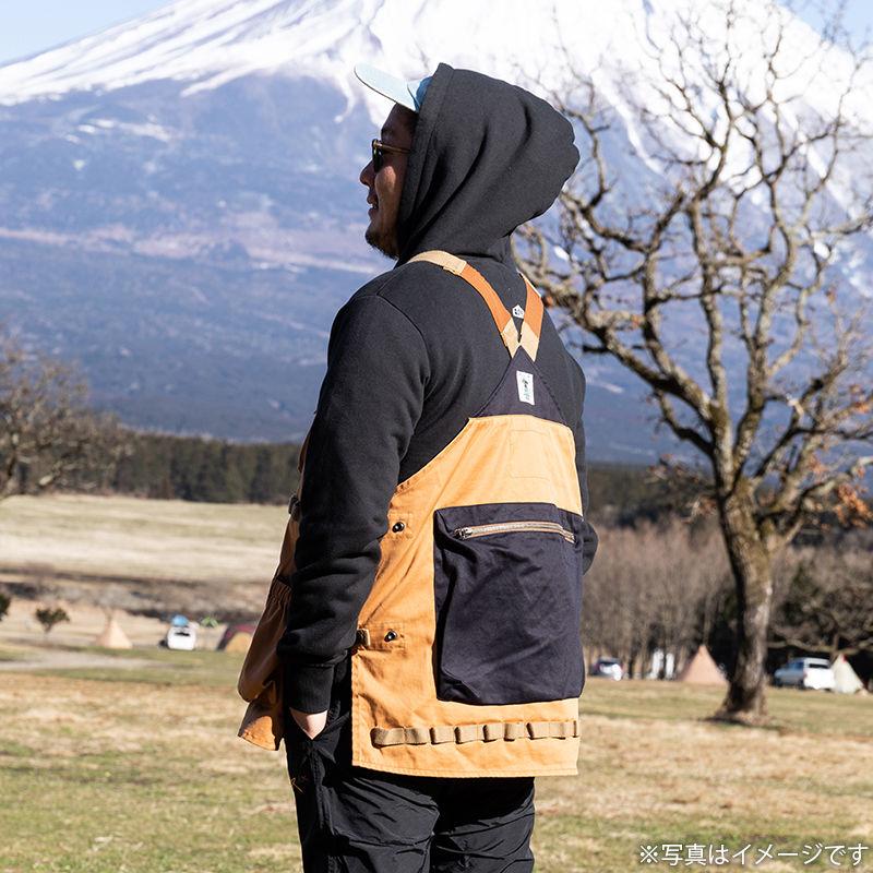grn HIASOBI CAMPER VEST CAMEL キャメル Mサイズ キャンプ アウトドア ベスト 難燃 アウター バーベキュー ...