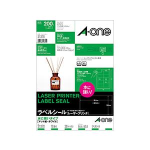 3M エーワン ラベルシール 水に強いタイプ 31370 20シート【レーザープリンタ用】 : サンワ文具ショップ - 通販 - Yahoo ...
