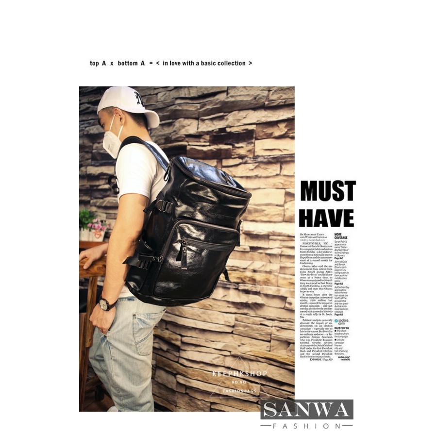 リュック メンズ リュックサック 本革 牛革 デイパック ビジネス