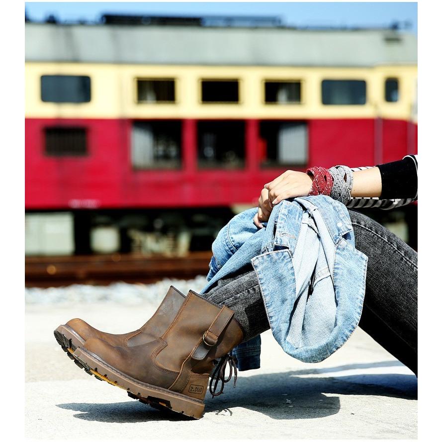 牛革　バイクブーツ　メンズ　本革　ブーツ メンズ ブーツ ミリタリーブーツ エンジニアブーツ ワークブーツ　ツーリングシューズ ライディングブーツ 牛革 バイクブーツ メンズ 本革 ブーツ メンズ ブーツ ミリタリー