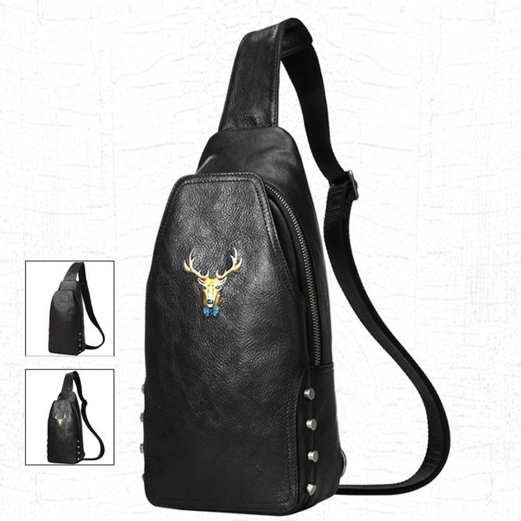 ボディバッグ メンズ 本革 2way 縦型 斜め掛け ショルダーバッグ