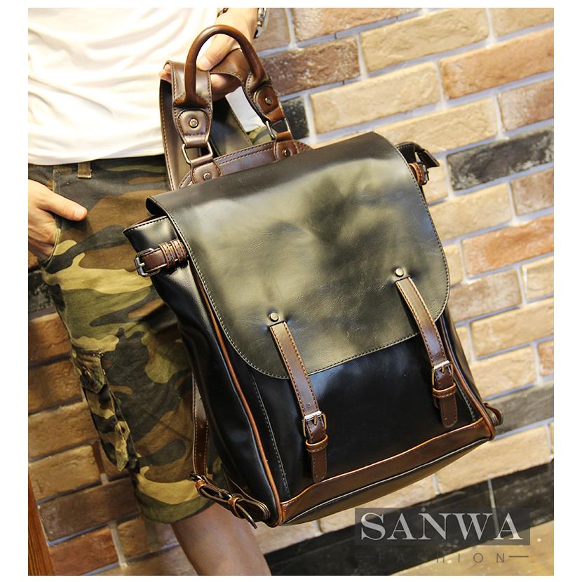 リュック メンズ リュックサック 本革 牛革 デイパック ビジネス